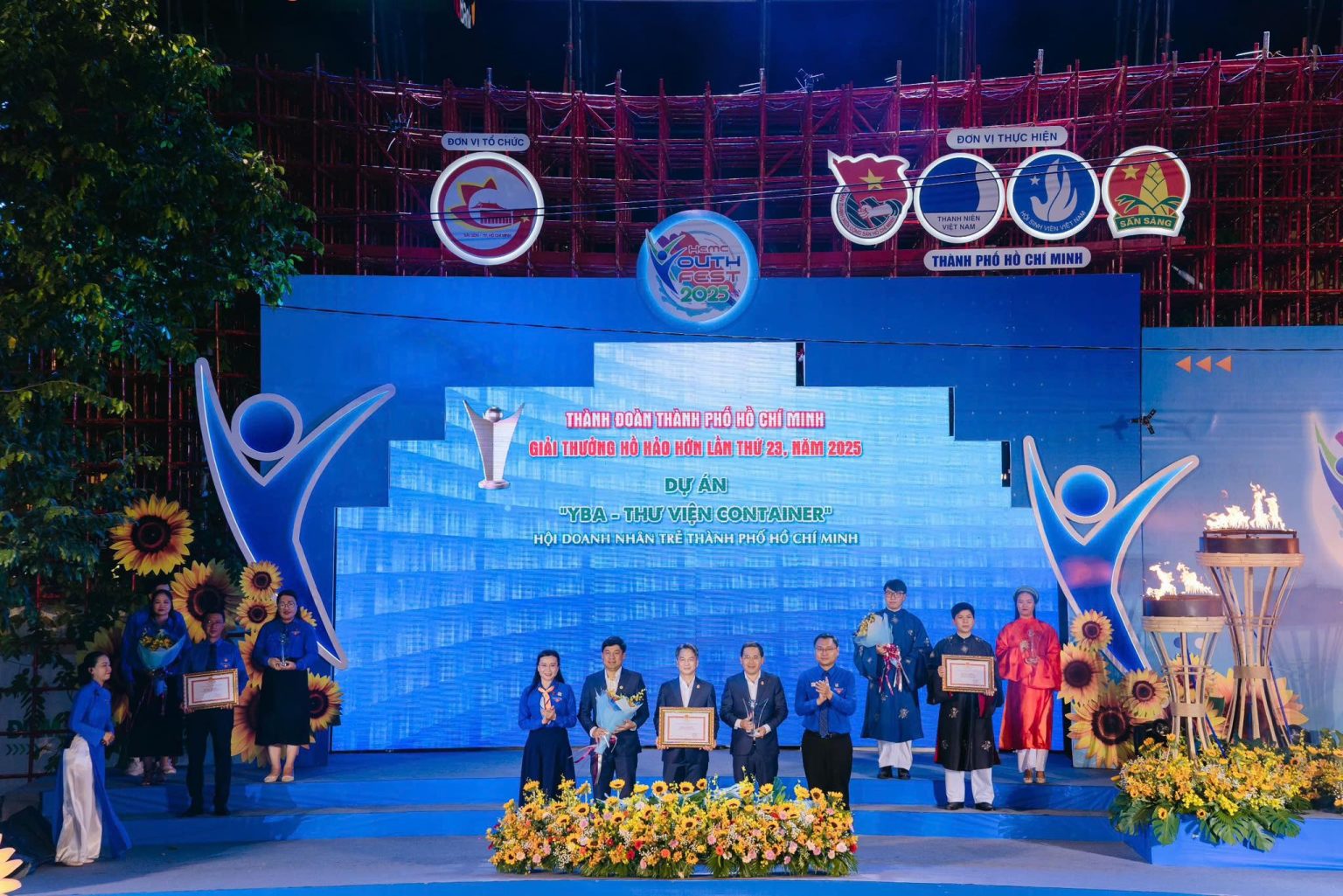 Dự án YBA – Thư viện Container vinh dự nhận giải Hồ Hảo Hớn 2025 | YBA HCM